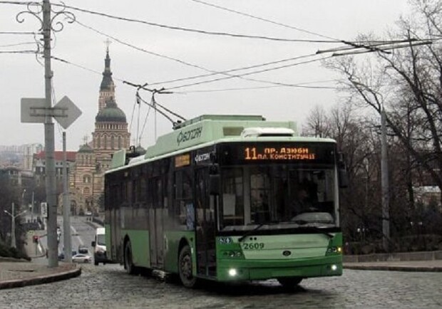 Два дні: тролейбус №11 об'їжджатиме центр - Харків Vgorode.ua