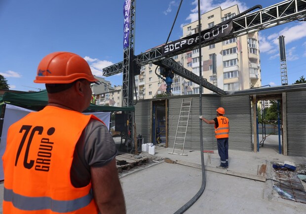 У Львові будують школу за допомогою будівельного 3D-принтера — відео - Львів Vgorode.ua