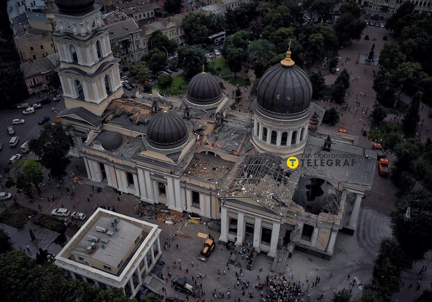 Реакция Европы, Украины и духовенства на ракетный обстрел центра Одессы 23 июля 2023 года ...