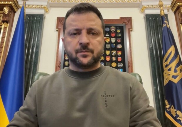 Володимир Зеленський подякував одеським зенітникам, які 22 грудня 2023 року збили три Су-34 ...