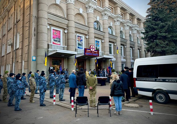 30 грудня 2023 року в Одесі попрощалися з бійцем Нацгвардії Олександром Даніловим - Одеса Vgorode.ua