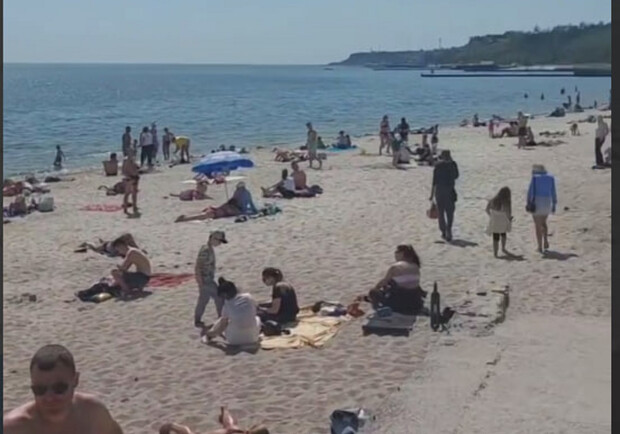 В апреле 2024 года в Одессе раньше времени начался пляжный сезон (видео) - Одесса Vgorode.ua