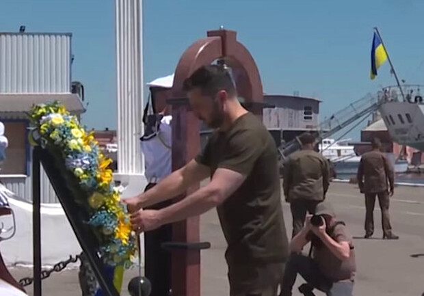 Зеленский приехал в Одессу на День ВМС Украины (видео) - Одесса Vgorode.ua