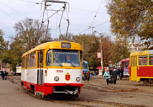 Почему в Одессе с вечера 27 сентября 2024 временно не будут курсировать трамваи по маршруту №13 ...