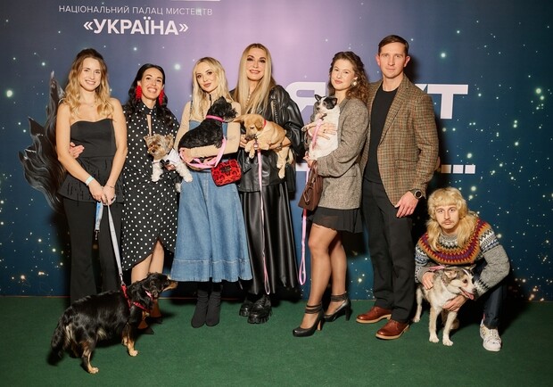 Собаки из приюта в центре внимания: актеры фильма "Песики" на красной дорожке MUZVAR AWARDS 2024 ...