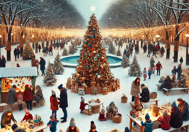 В Днепре на Рождество устроят праздничные мероприятия в парках: программа на 24–25 декабря ...