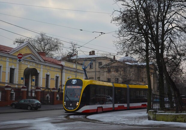Как в Одессе курсируют четыре новых трехсекционных трамвайных вагона - Одесса Vgorode.ua