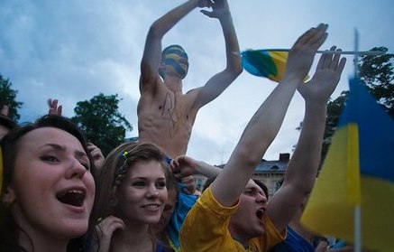 В одесской Аркадии открылась футбольная 3D фан-зона - Одесса Vgorode.ua