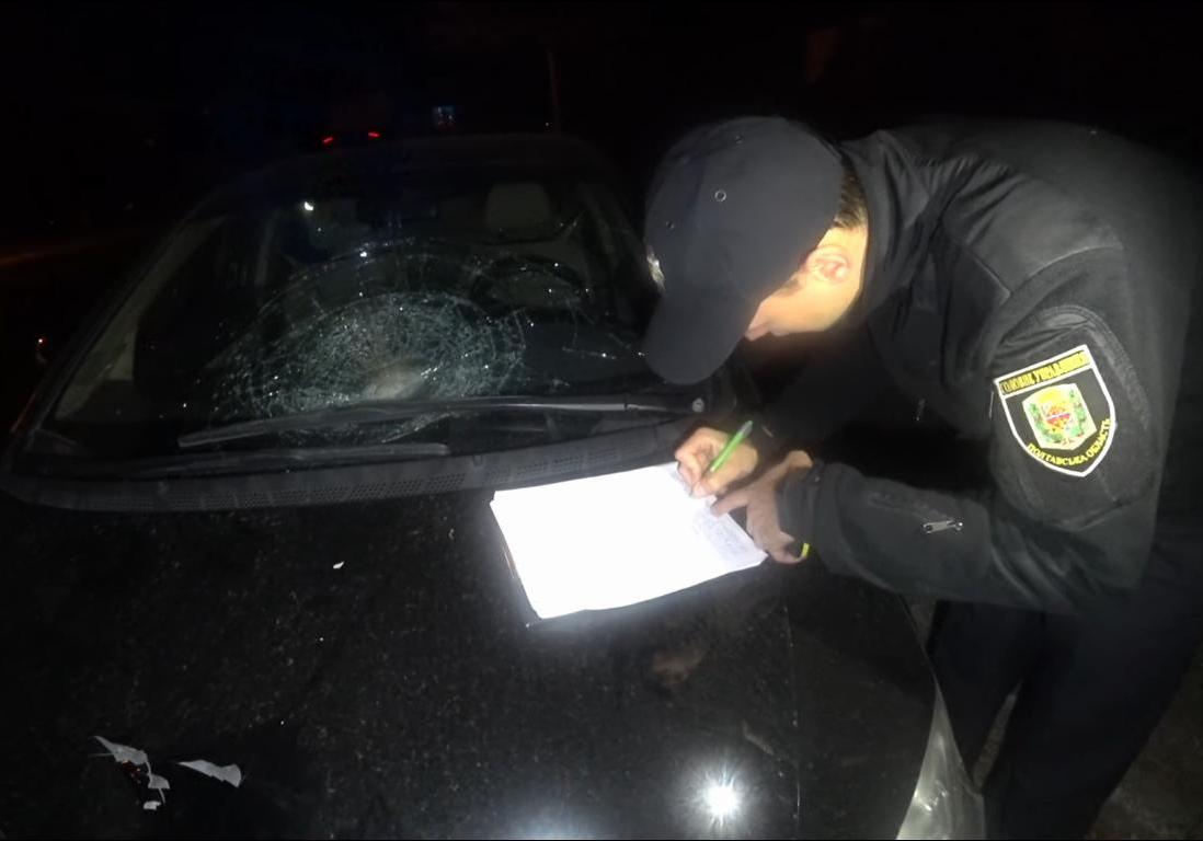 На Небесной Сотни автомобиль Honda сбил 19-летнюю девушку - Полтава Vgorode.ua